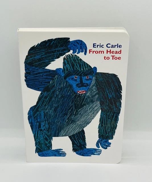 FROM HEAD TO Toe Board Book by Eric Carle (1999, Children's Board Books ...