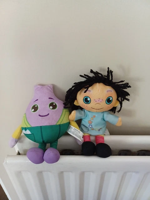CBEEBIES HASBRO MOON & ME 20cm PEPE NANNA PLUSH & MR ONION TOYS 2017 ...