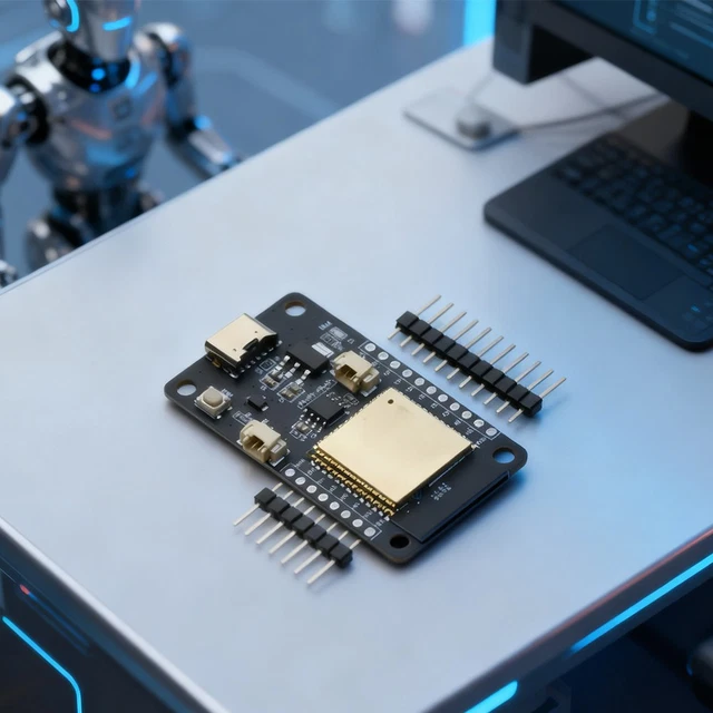 OFFLINE AI VOICE Module for ESP32 with Robust Processing and Wifi ...