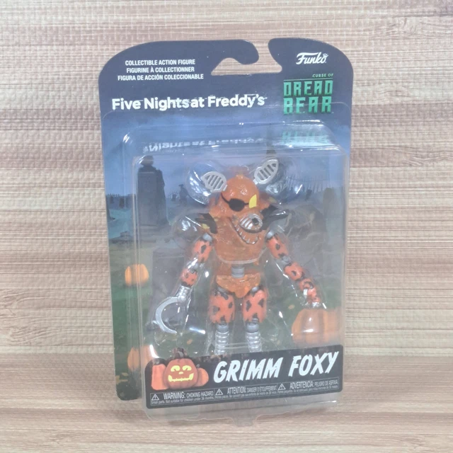 FIVE NIGHTS AT Freddy's Curse of Dread Bear Grimm Foxy Action Figure ...