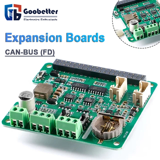 DUAL-CHANNEL CAN-BUS (FD) Expansion Boards Automotive Bus Expansion ...