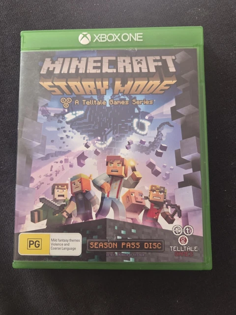 MINECRAFT: STORY MODE | Microsoft Xbox One Game Telltale Games Season Pass Disc $50.00 - PicClick AU