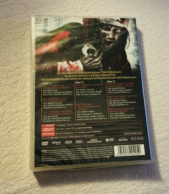 KRAMPUS - DIE ultimative Box-Edition (3DVD) Filme Legende 1 - 8 NEU ...
