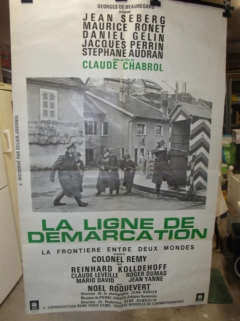 AFFICHE DE CINÉMA " La ligne de démarcation " EUR 120,00 - PicClick FR