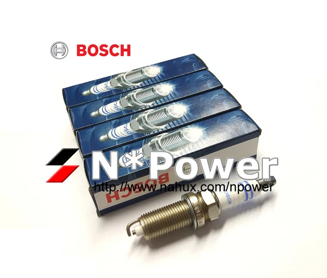 BOSCH SUPER+ SPARK Plug Set 4 For Holden Apollo Jm 04.93 - 07.95 2.2L ...