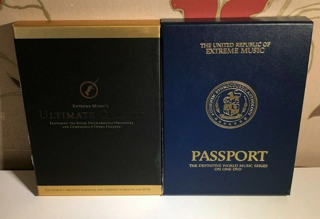EXTREME MUSIC: PASSPORT & Ultimate Classix MP3 DVD Classical Opera ...