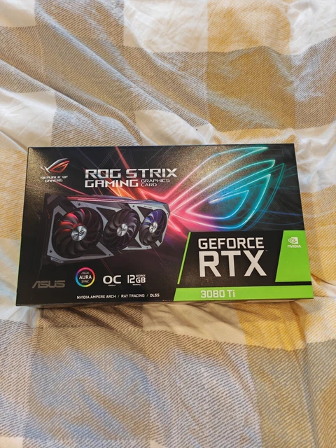 Asus Rog Strix Geforce Rtx 3080 Ti Oc 12gb Gddr6x Graphics Card £599 00