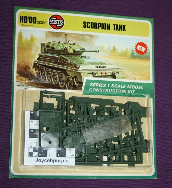 AIRFIX SCORPION OR Scimitar Tank HO/OO scale model AFV kit 01320-4 ...