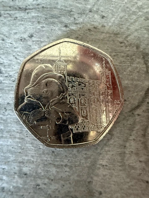 PADDINGTON BEAR TOWER of London 50p Coin £11.12 - PicClick UK