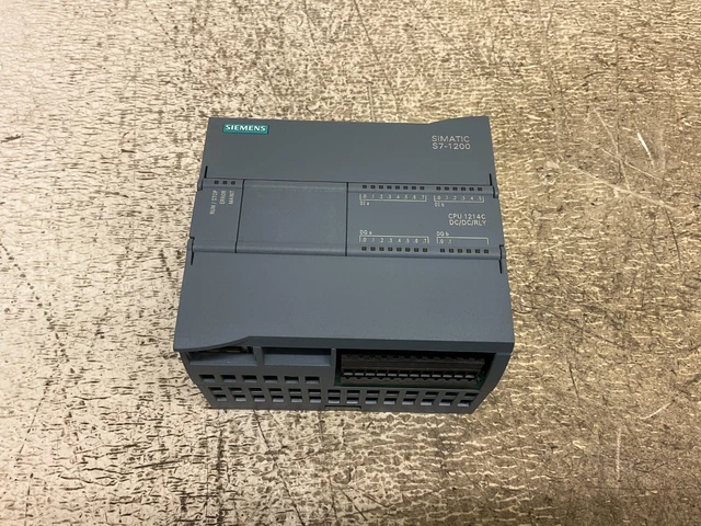 CPU SIEMENS SIMATIC S7-1200 1214fc dc/dc/dc 24vdc 1.5a 6es7 214-1af40 ...