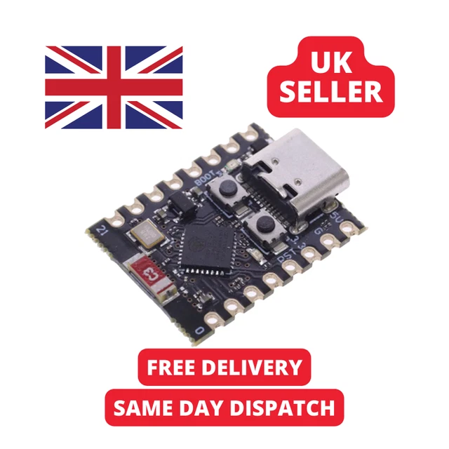 Esp32 C3 Super Mini Development Board With Usb Type C £4 49 Picclick Uk