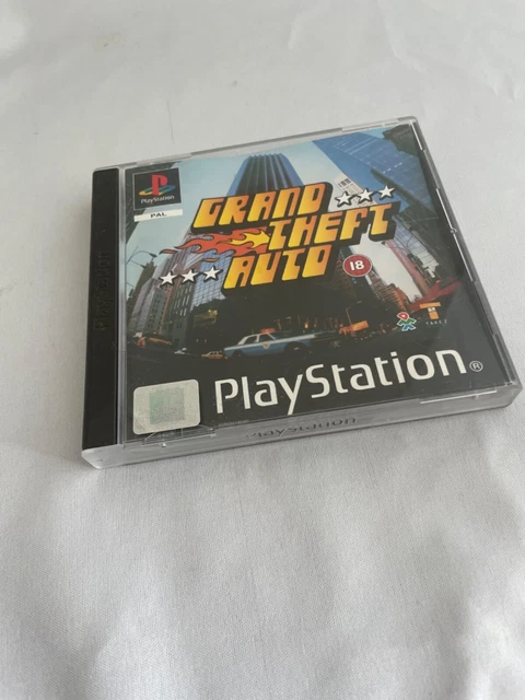 GRAND THEFT AUTO GTA - Sony Playstation 1 - Complete with map and ...