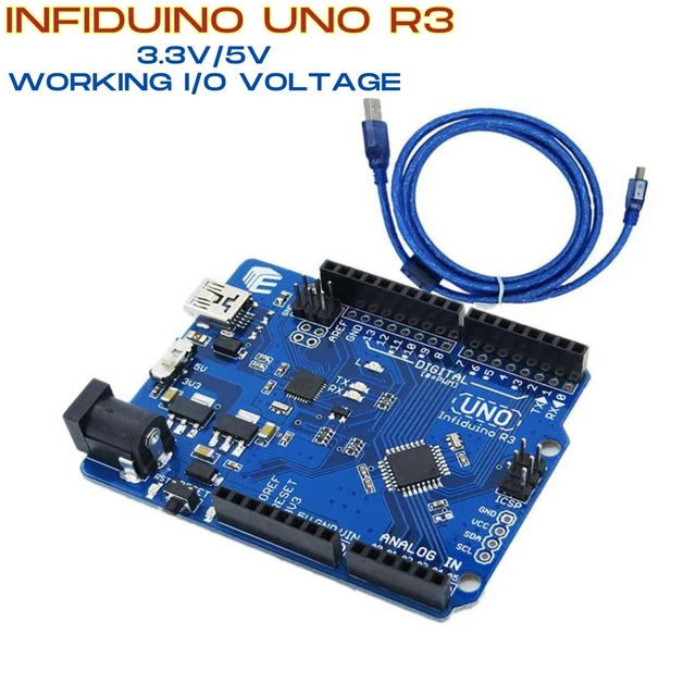 UNO R3 ATMEGA16U2+MEGA328P Chip 16Mhz For Arduino UNO R3 Development ...