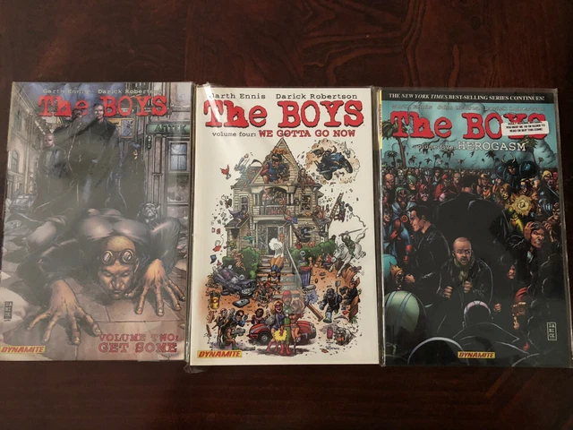 THE BOYS VOL 2 4 6 TPB AMAZON PRIME series Herogasm Garth Ennis ...
