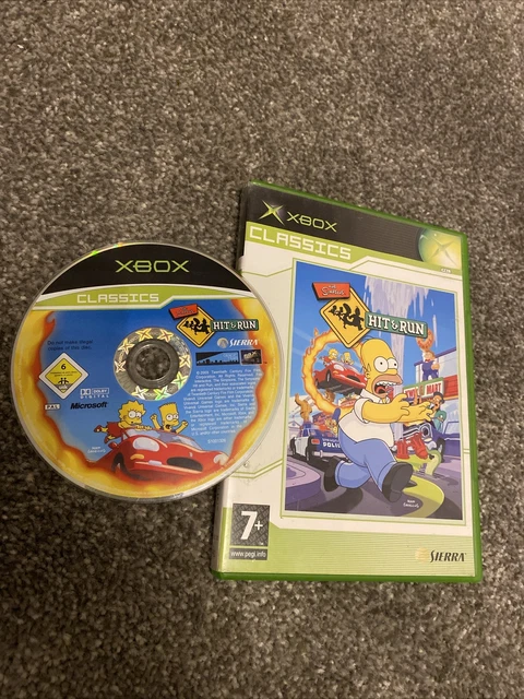 ORIGINAL XBOX THE Simpsons: Hit & Run No Manual 0000 £11.00 - PicClick UK