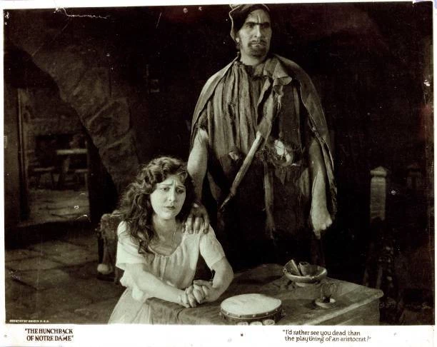 THE HUNCHBACK OF Notre Dame Lobby Card Patsy Ruth Miller 1923 Old Movie ...