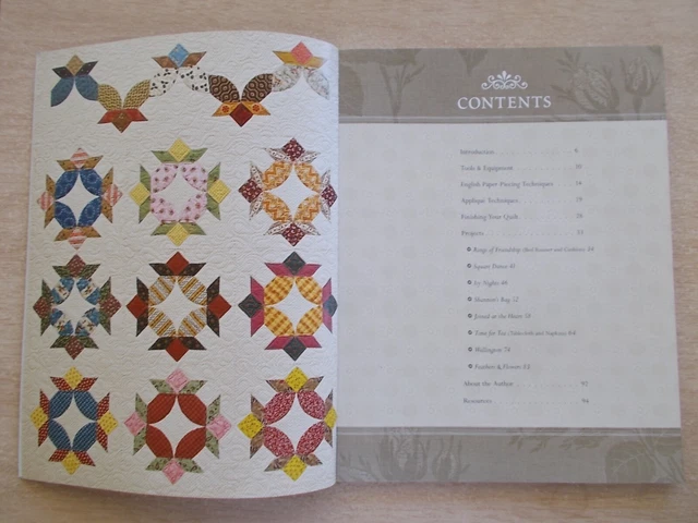 NEW ENGLISH PAPER Piecing~Sue Daley~10 Quilt Projects~A Faster Approach ...