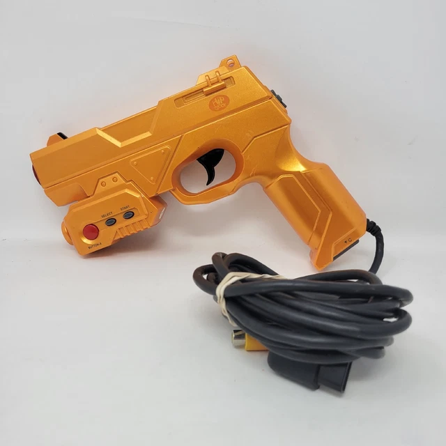 HIP GEAR AIM Recoil GunCon Orange Light Gun PS1 PS2 PlayStation $75.95 ...