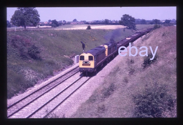 ORIGINAL 35MM SLIDE - Class 20's - 20169 & 20199 at Abbotswood Junction ...