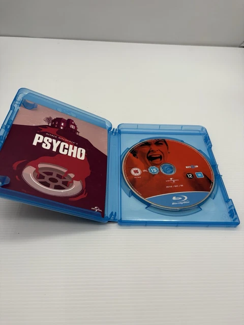 ALFRED HITCHCOCK PSYCHO | (Blu-ray, 1960) Limited Edition Art Cover ...