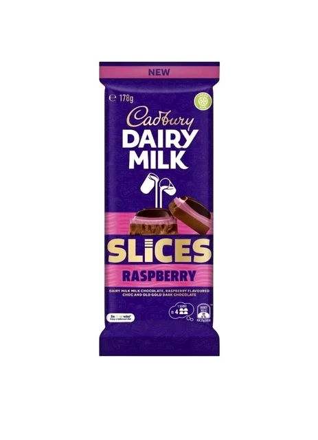 CADBURY DAIRY MILK Raspberry Slices Chocolate_Australian Import £5.99 ...