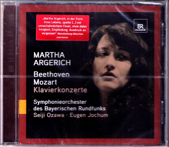 CD POUR PIANO Martha ARGERICH BEETHOVEN 1 MOZART 18 Seiji OZAWA Eugen JOCHUM EUR 19,99 - PicClick FR