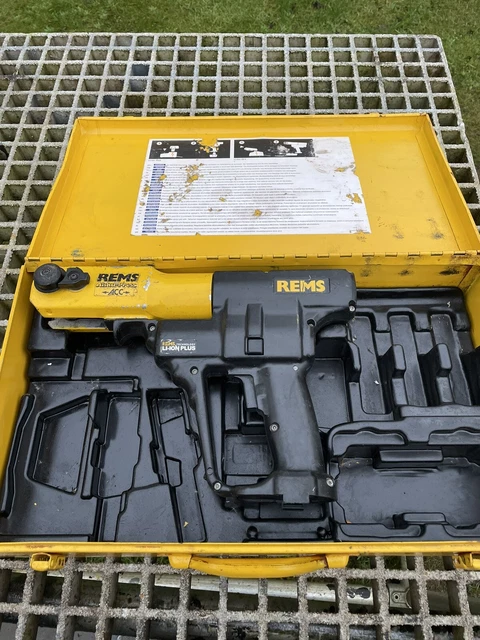 REMS MINI AKKU Press Pipe Crimp/Press Tool £280.00 - PicClick UK