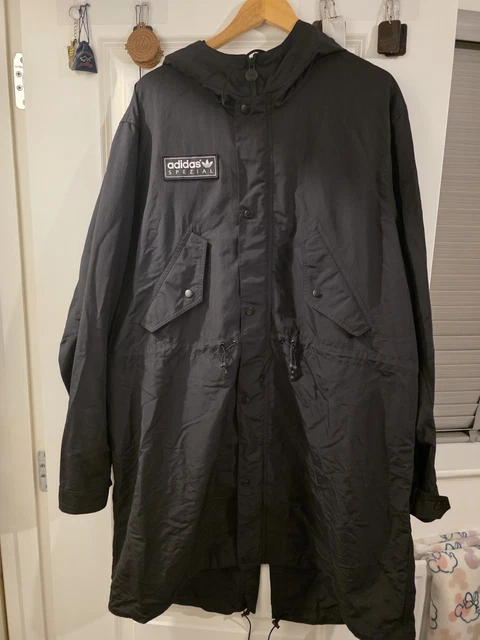 ADIDAS SPZL HALEWOOD Black Spezial SPZL Parka Jacket XL £182.70 ...