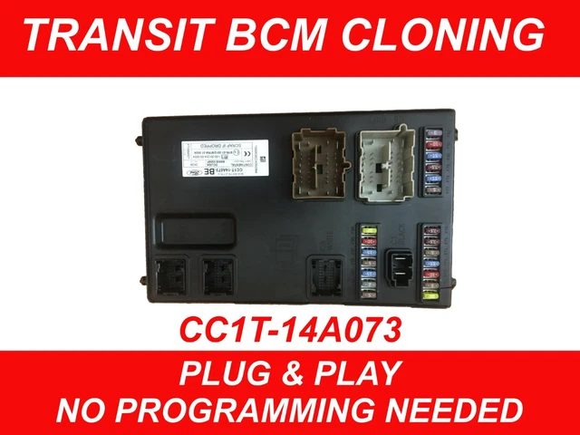 FORD TRANSIT BCM CC1T14A073BE Cloning Programming service CC1T-14A073 ...