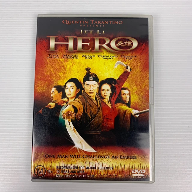 HERO (DVD 2002) Jet Li Maggie Cheung, Tony Leung, Zhang Ziyi Region 4 £4.07 - PicClick UK