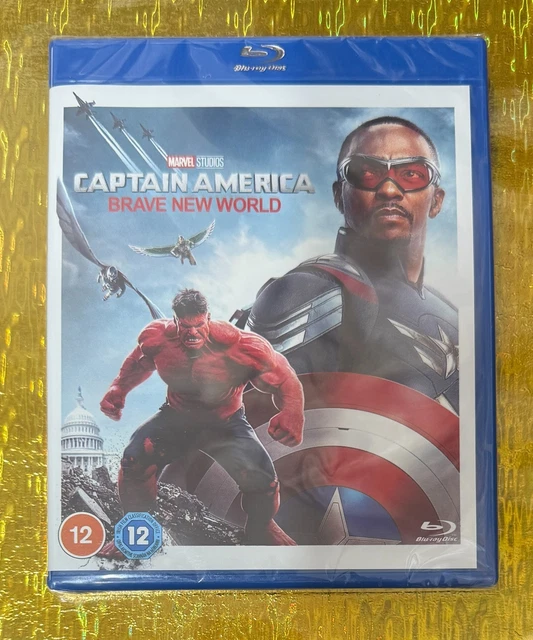 MARVEL STUDIOS CAPTAIN America Brave New World Blu Ray New & Factory ...