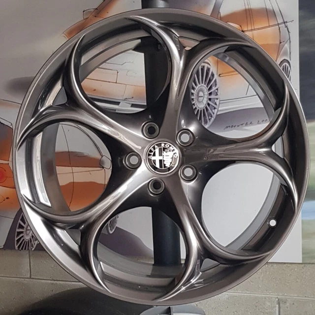KIT 4 JANTES Alu 8j x 19" pour ALFA ROMEO GIULIETTA, AR 159, BRERA ...