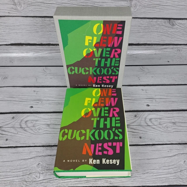 KEN KESEY ONE Flew Over The Cuckoo's Nest 1990 First Edition Library w ...