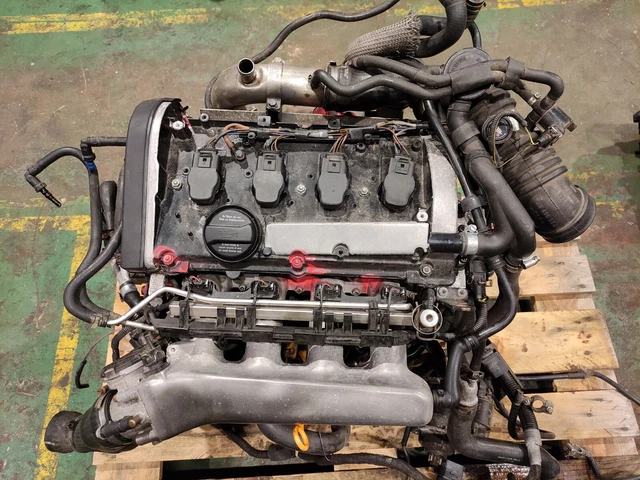 VOLKSWAGEN GOLF MK4 1.8T Aum Complete Engine With Ecu £499.99 - PicClick UK