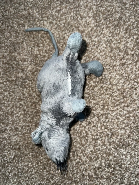 IKEA GOSIG MUS Mouse Dark Grey Plush Soft Toy 5" £9.99 - PicClick UK
