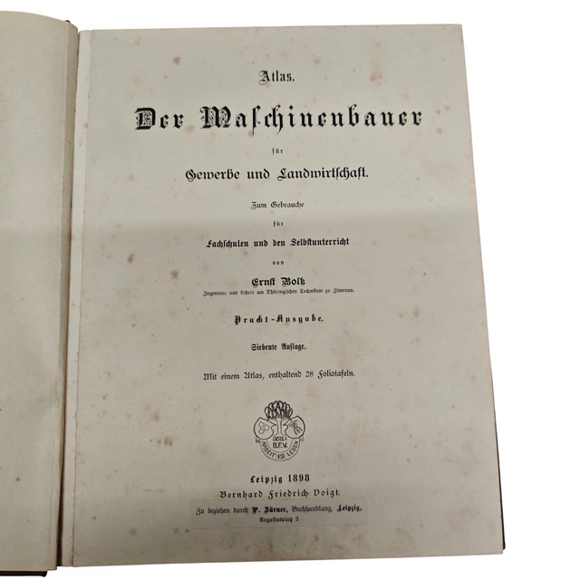 BOLTZ THE MECHANICAL Engineer Leipzig Very Nicely Illustrated £34.96 ...