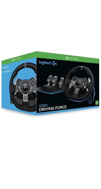 LOGITECH G920 DRIVING Force Volante Corsa Pedaliera NUOVO Xbox One ...