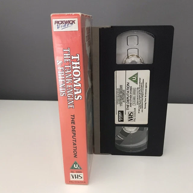 THOMAS THE TANK Engine And Friends - Vhs Video - The Deputation ...