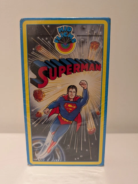 KID FLICKS INTERGLOBAL Home Video Vintage 1987 Superman (1942 Cartoon ...