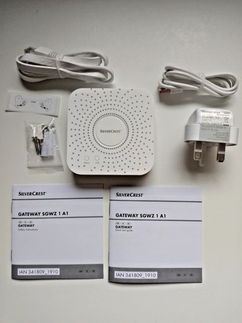 LIDL SILVERCREST SMART Home Gateway, SmartLife, Tuya, Lidl Home, Zigbee ...