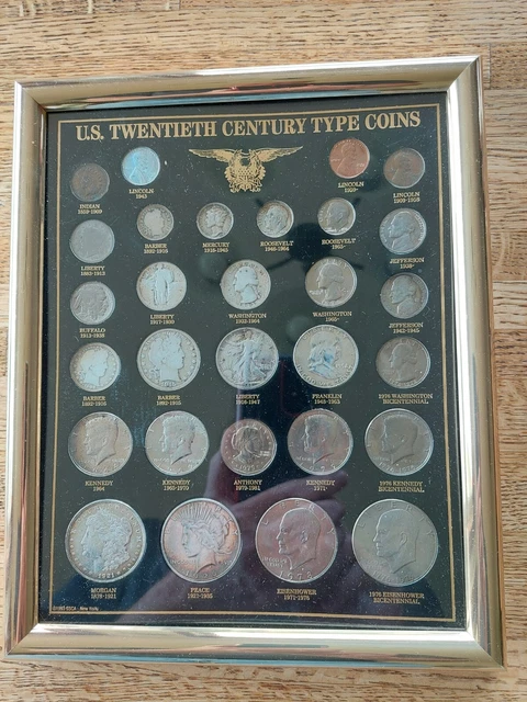 TWENTIETH CENTURY TYPE Coin Set- 29 Coins- 13 Silver- Morgan Dollar ...