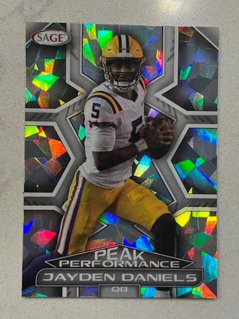 JAYDEN DANIELS COMMANDERS 2024 SAGE High Series Peak Performance GLACE ... JAYDEN DANIELS COMMANDERS 2024 SAGE High Series Peak Performance GLACE ...