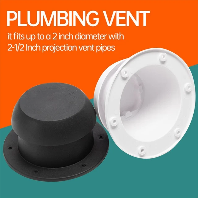 FAN ROUND EXHAUST Outlet Ventilation Cap Motorhome Mushroom Head Shape ...
