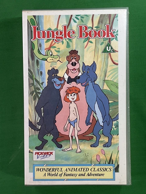 JUNGLE BOOK, VHS Video, A World of Fantasy and Adventure £3.96 ...