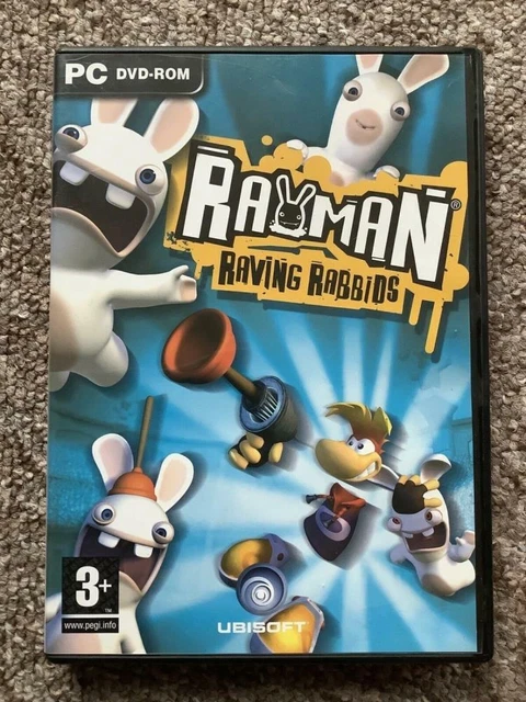 RAYMAN RAVING RABBIDS 1 + 2 - Nintendo Wii Wii U Game Lot Tested/ Mint ...