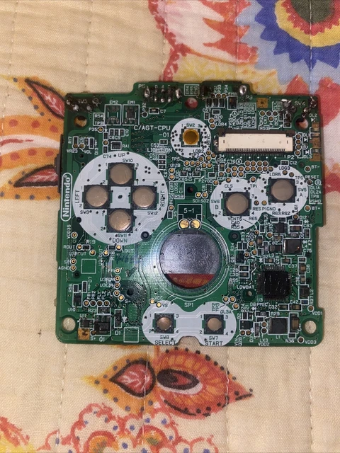 NINTENDO GAMEBOY ADVANCE SP AGS101 Handheld Motherboard Unit - Parts or ...