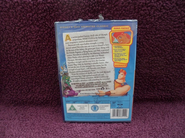 DISNEY CLASSICS HERCULES DVD (1997) Classic No. 35, Brand New and ...
