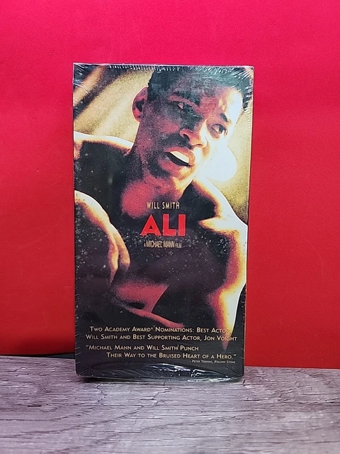NEW SEALED! ALI starring Jon Voight and Will Smith (VHS, 2002) FAST ...
