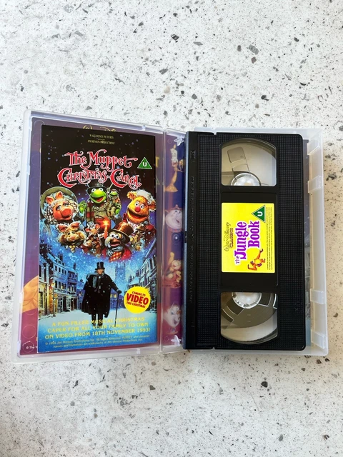 THE JUNGLE BOOK Walt Disney Classics Video Tape VHS Film Cartoon with ...