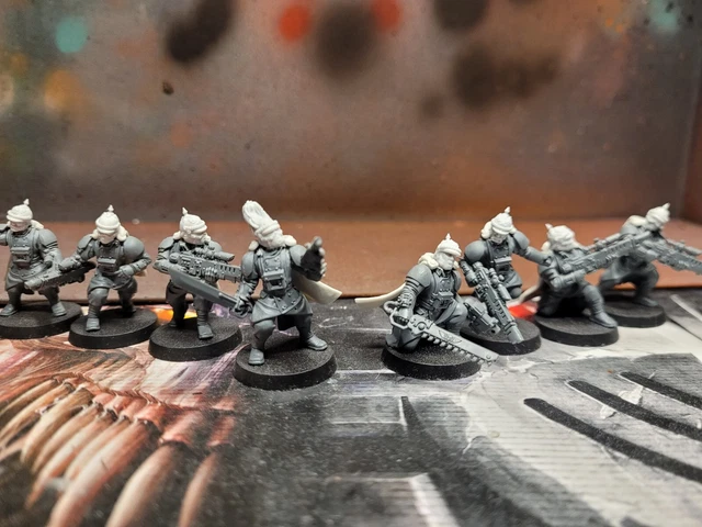 WARHAMMER 40K VETERAN GUARDSMEN Death Korps of Krieg Astra Militarum ...